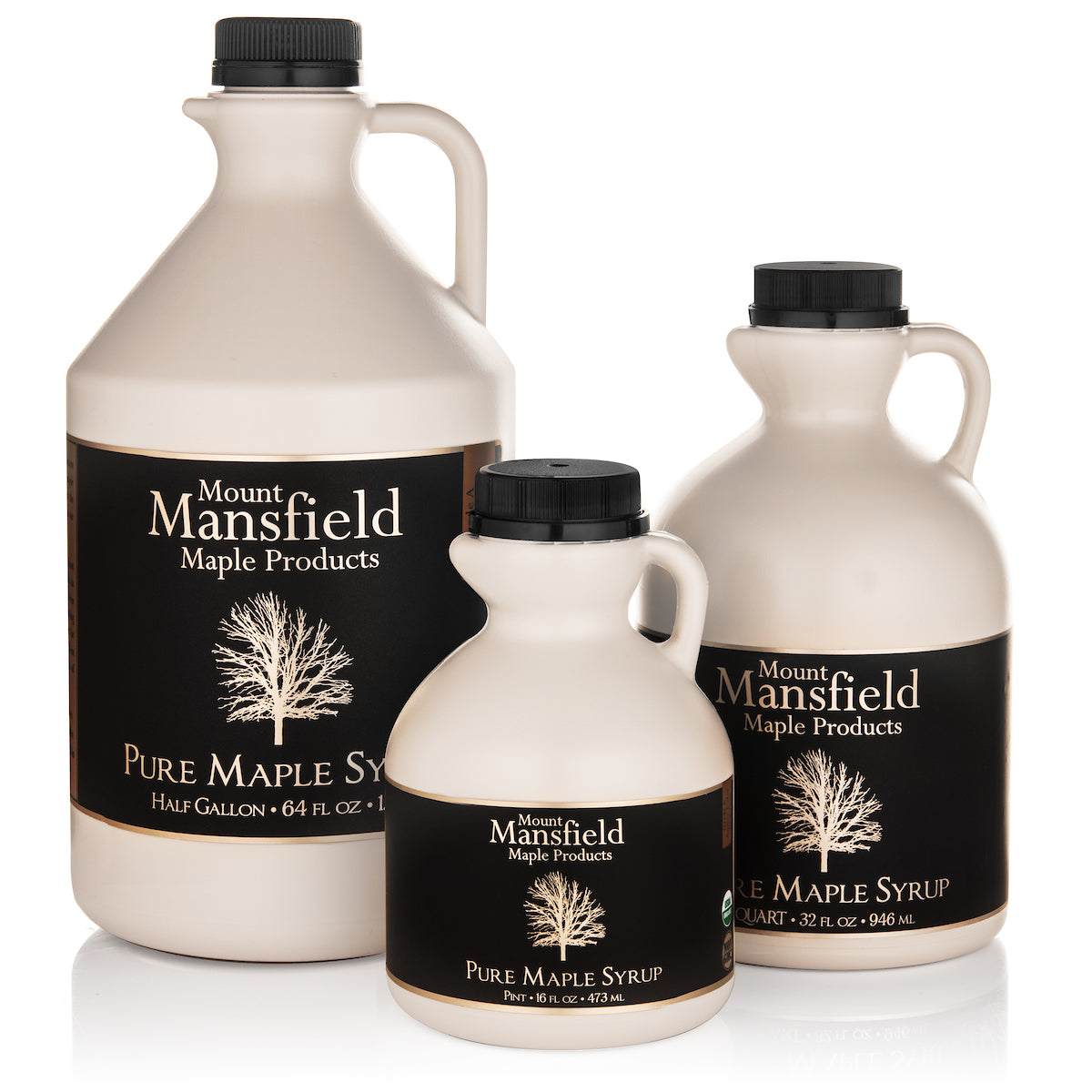 Organic Pure Vermont Maple Syrup- Plastic Jug – Dulcededonke